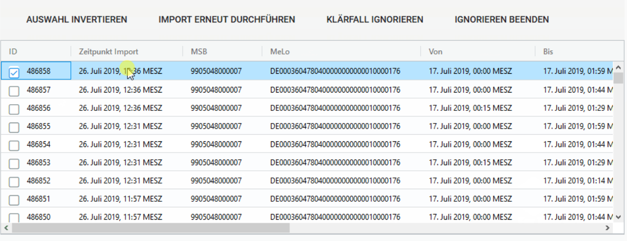 Klärfall/BPEM-Monitoring - Hochfrequenz
